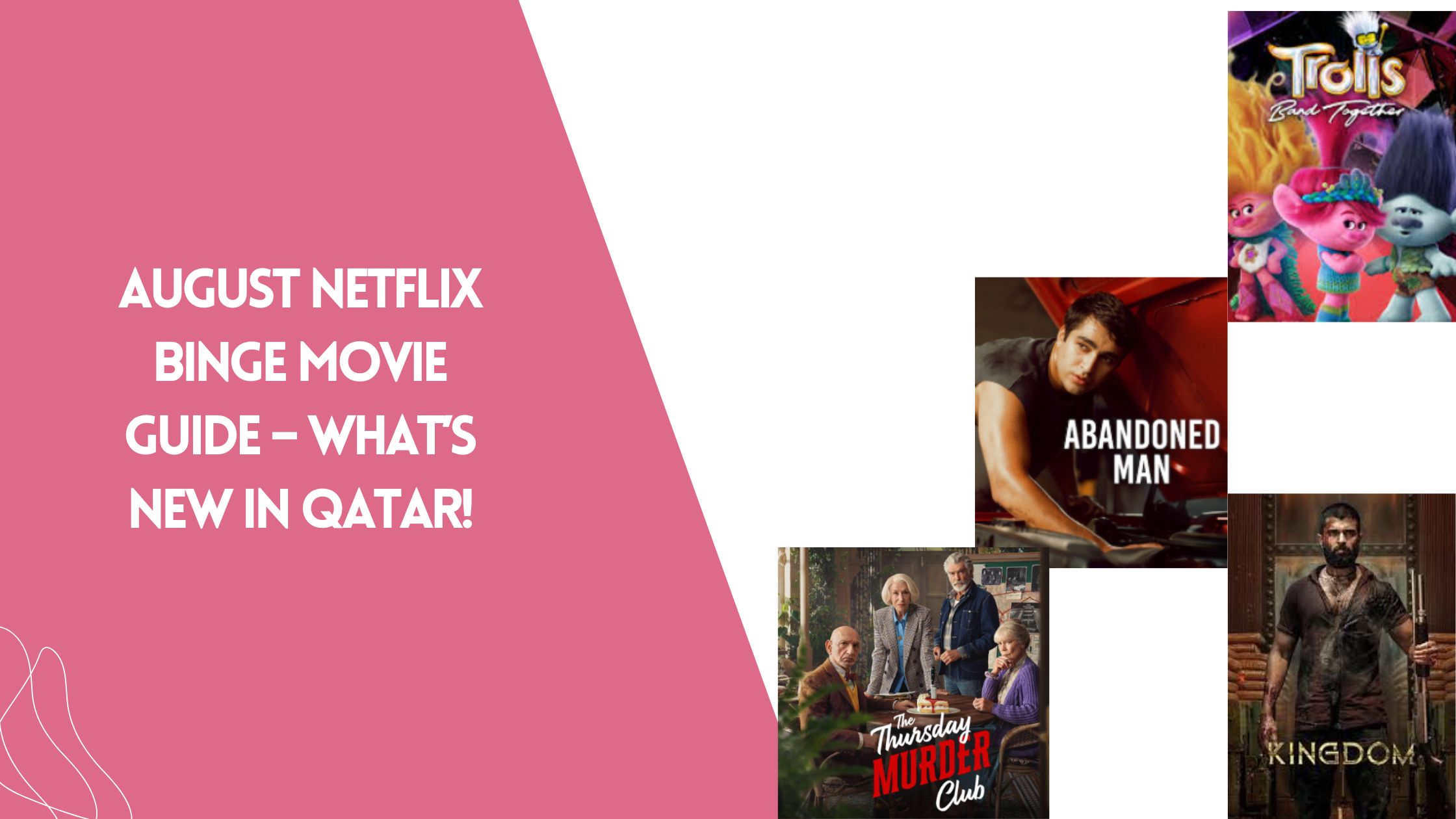 Netflix Qatar August 2025 Movies – What to Watch This Month